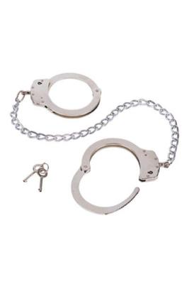 Vente menottes acier chrome - Nmc | seXYZone - Sextoys 974 Réunion